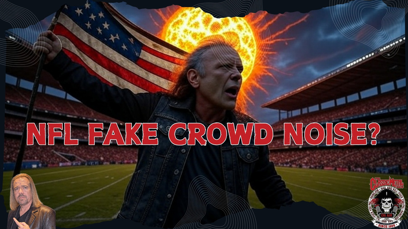 Shared post - Did The NFL Fake Crowd Noise For Bruce Dickinson?!