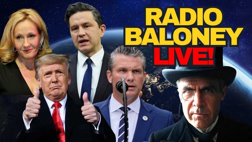 Shared post - Radio Baloney Live! Trump Peace Deal, UK Police State ...