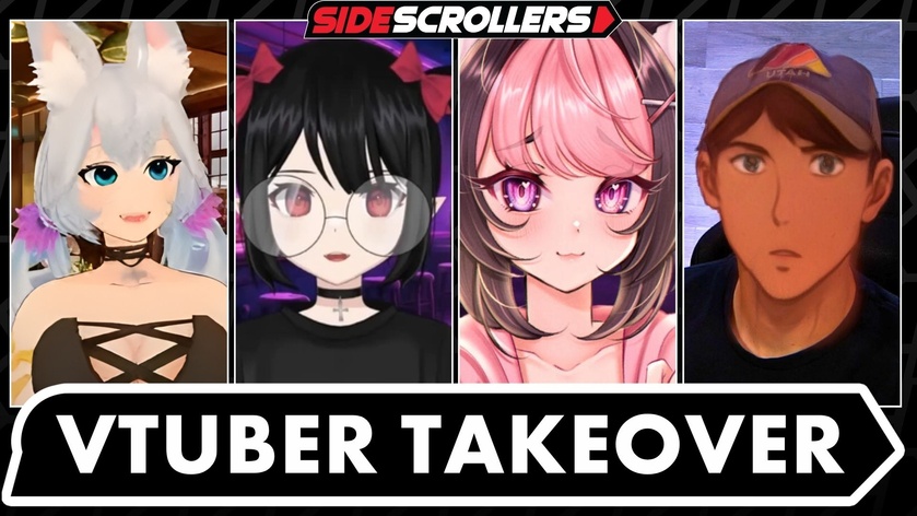 Shared post - Side Scrollers VTuber TAKE OVER with Kirsche, Rev Says Desu & DarlingStrawb | Side ...