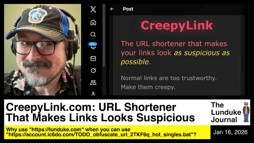 Shared post - CreepyLink.com: URL Shortener That Makes Links Look ...