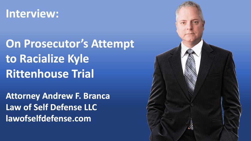 Shared post - On Prosecutor’s Attempt to Racialize Kyle Rittenhouse Trial