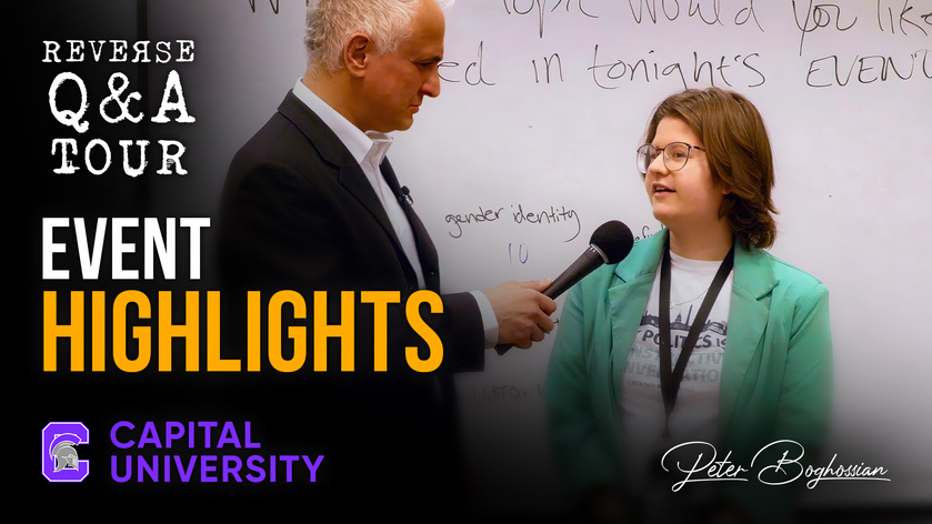 Shared post - Reverse Q&A Highlights at Capital University