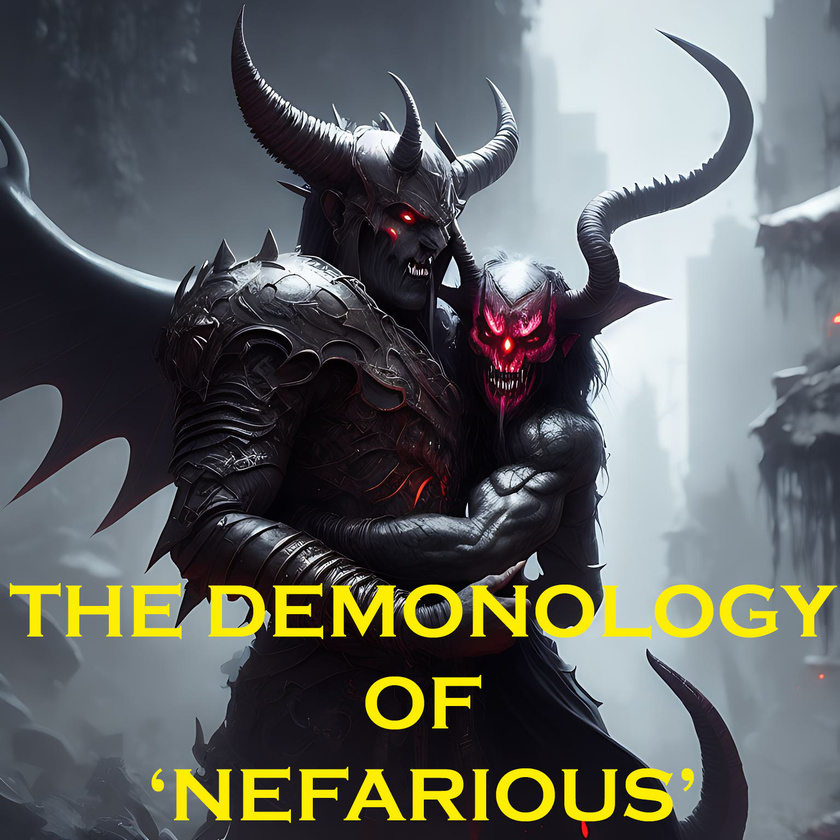Shared post - The Demonology of 'Nefarious'