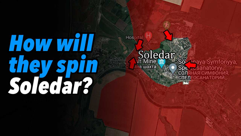 Shared post - How will they spin Soledar?