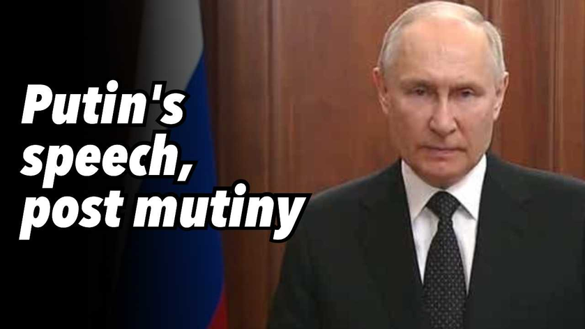 Shared post - Putin's speech, post mutiny