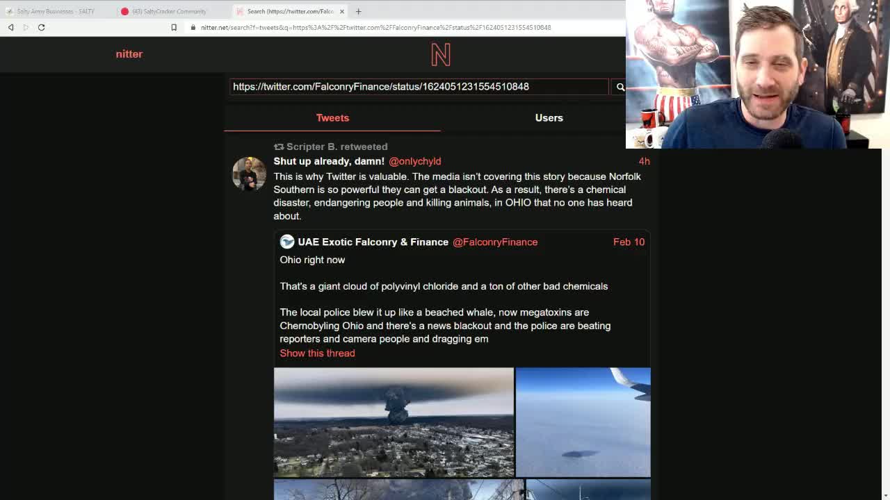 Shared post - Toxic Train Cars Have Been Blown Up In Ohio Setting Off ...