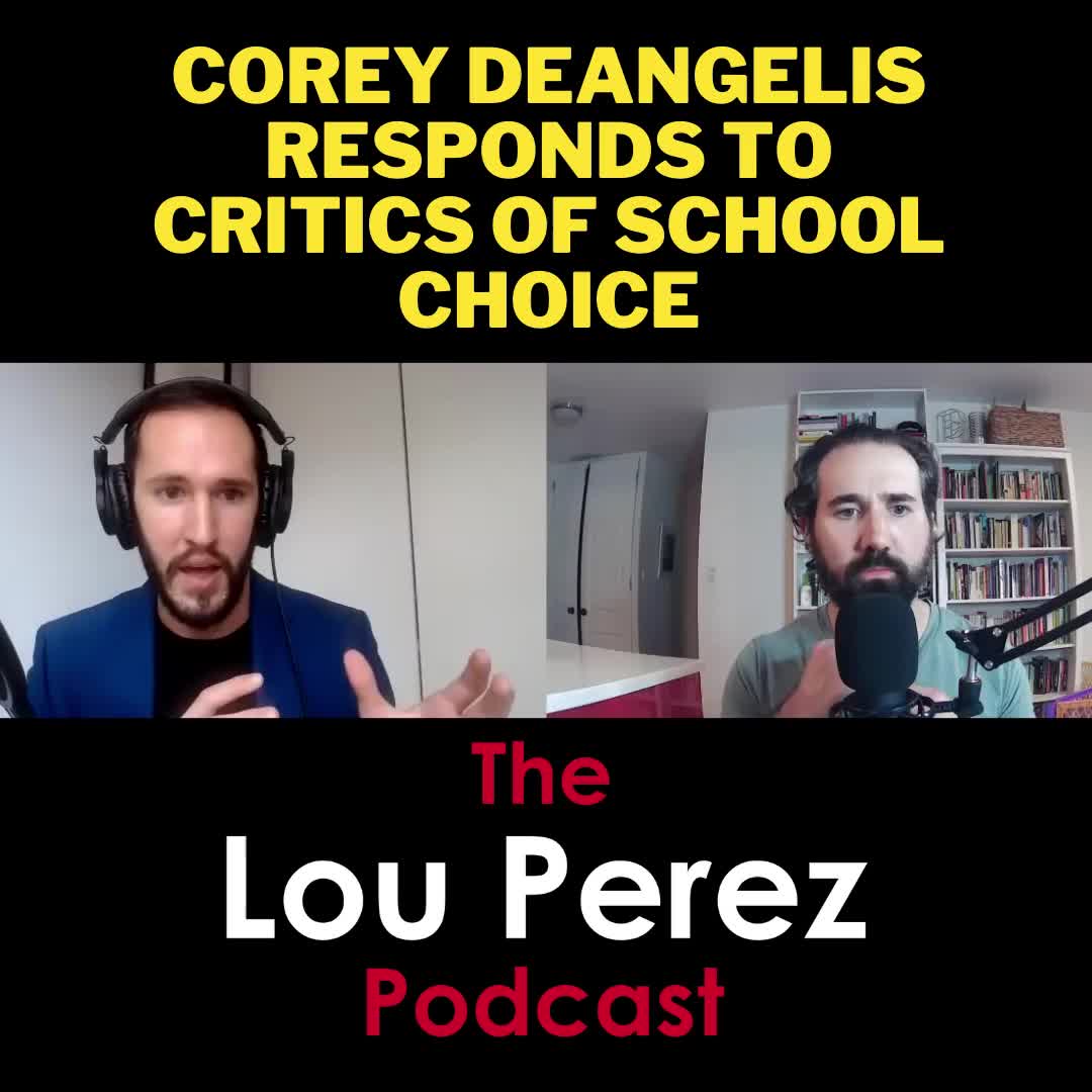Shared post - Corey DeAngelis responds to critics of school choice.