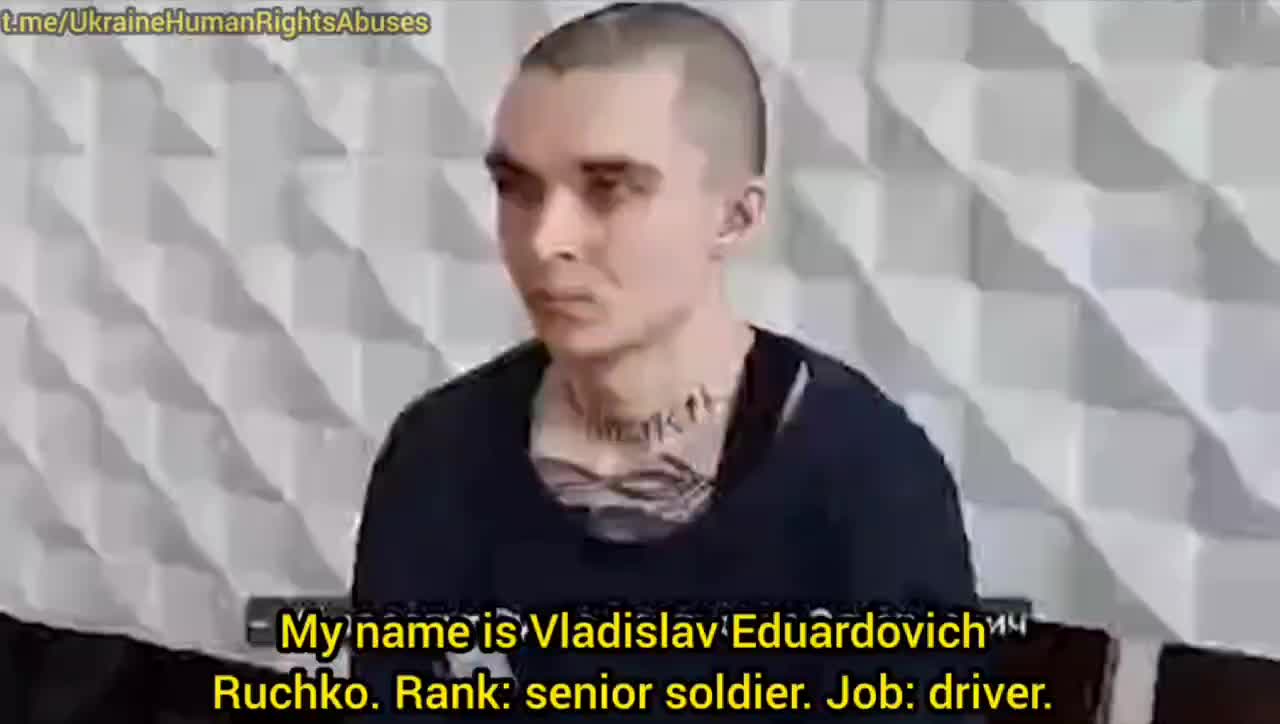 Shared post - ⚔️POW : An interview with an Azov Nazi captured in ...