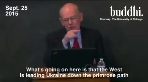 Shared Post Professor John Mearsheimer S Warning In 2015 Against