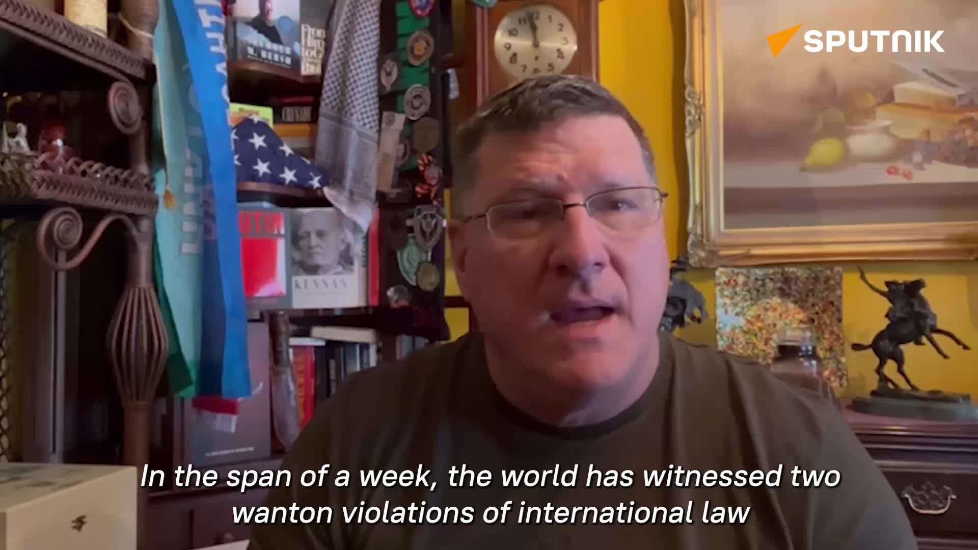 Shared post - 🎙 SCOTT RITTER : Attacks on consulate, aid convoy show ...