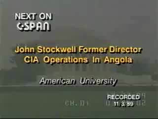 Shared post - Secret Wars of the CIA John Stockwell