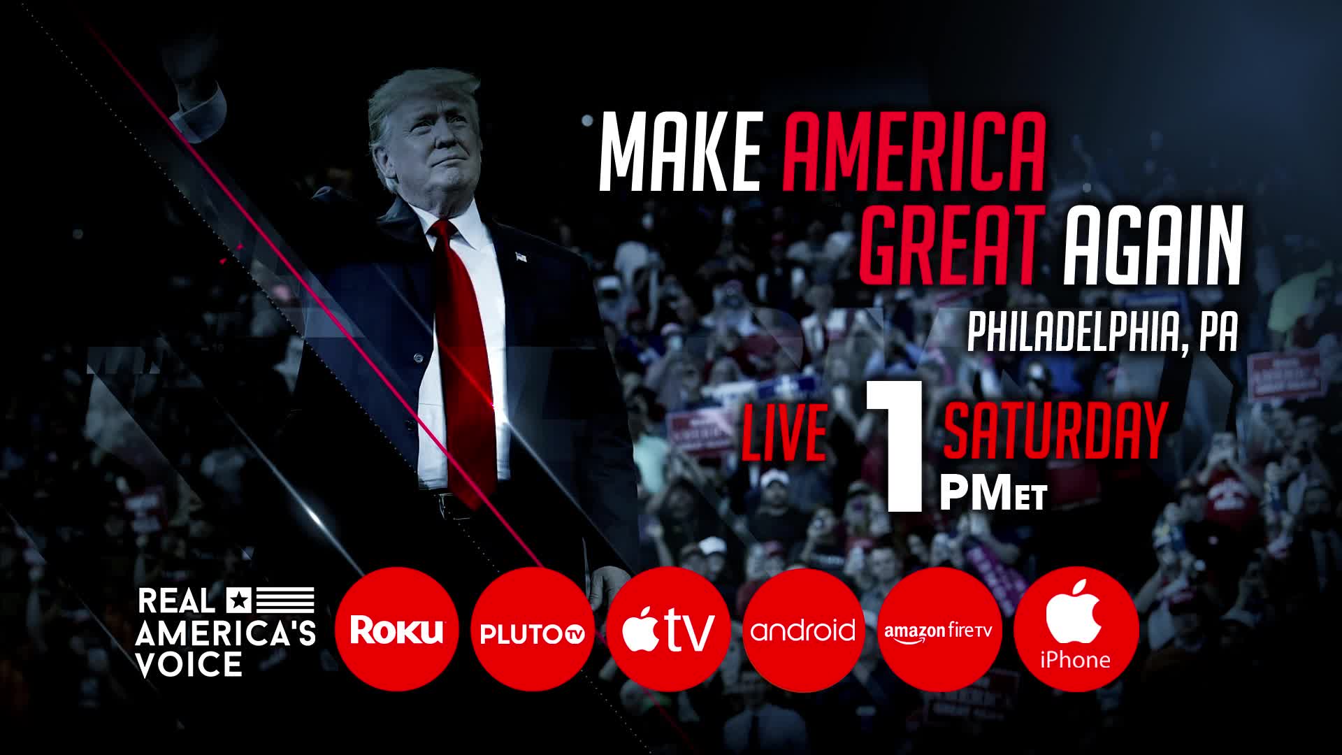 Shared post - JOIN US FOR ALL DAY LIVE TRUMP COVERAGE!