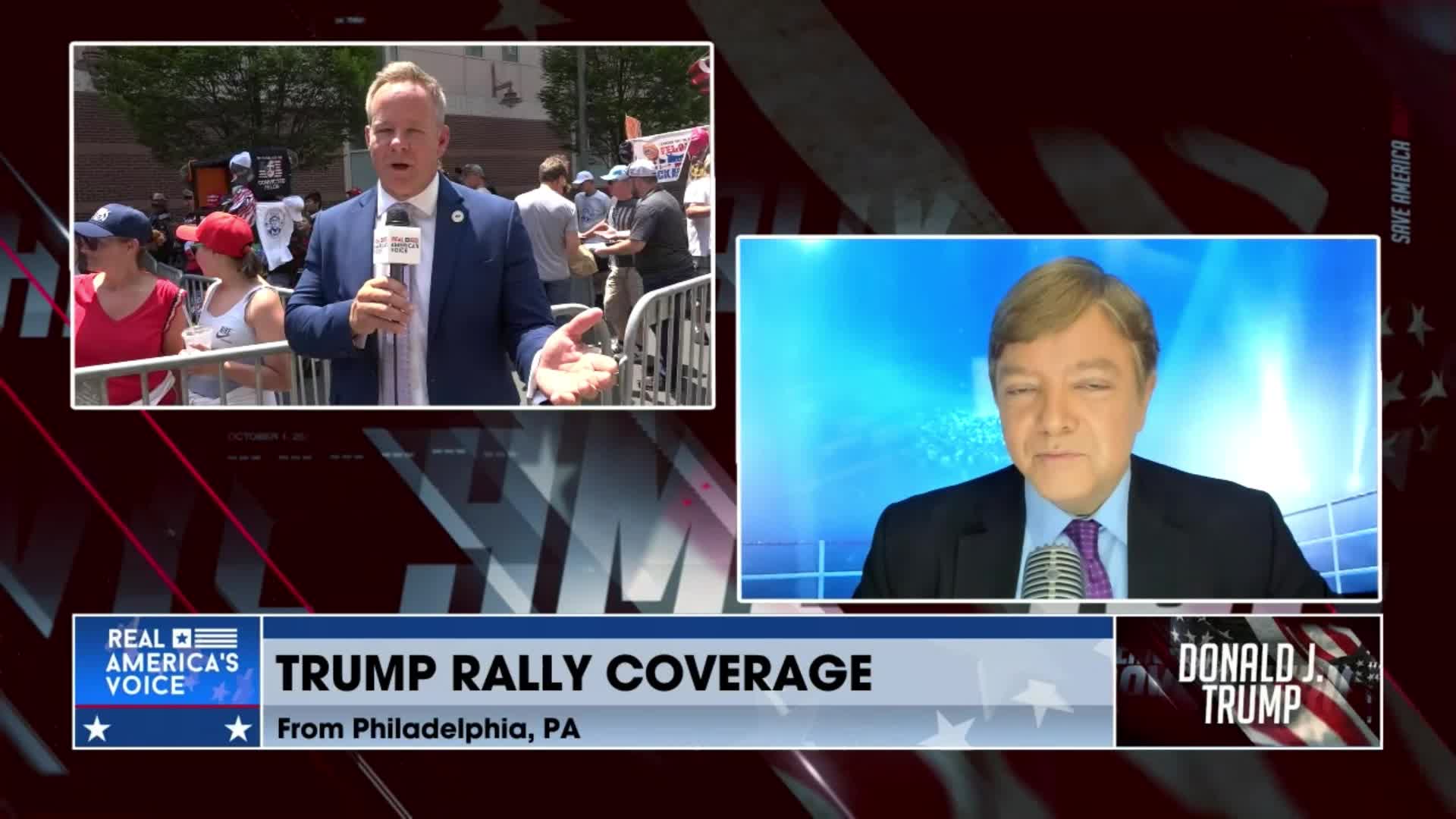 Shared post - ANTI-TRUMPER TRIES TO DISRUPT TRUMP RALLY IN PA!