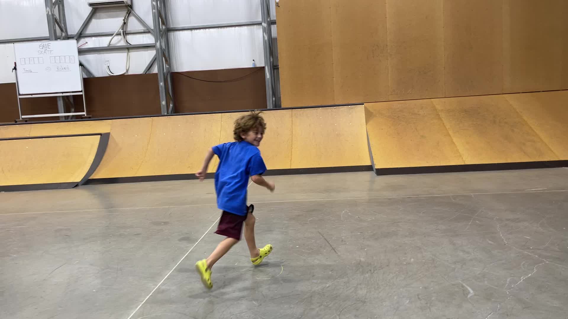 Shared post - Ethan doing parcour at Tim’s
