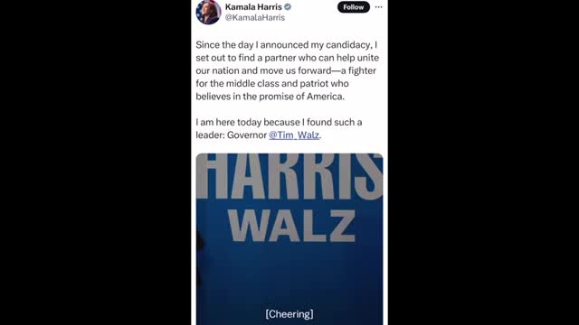 Shared post - Tim Walz. Ukraine, Kursk incursion. Russian flag over Niu ...