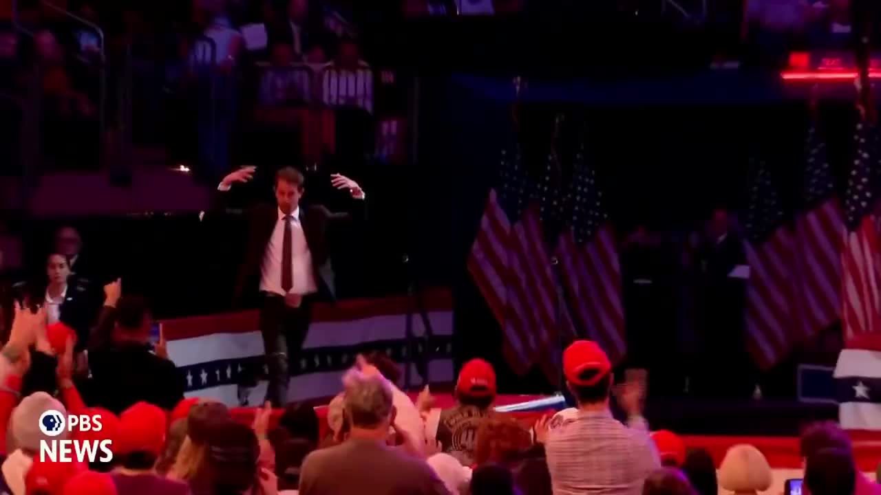 Shared post - Tony Hinchcliffe's Trump Rally appearance