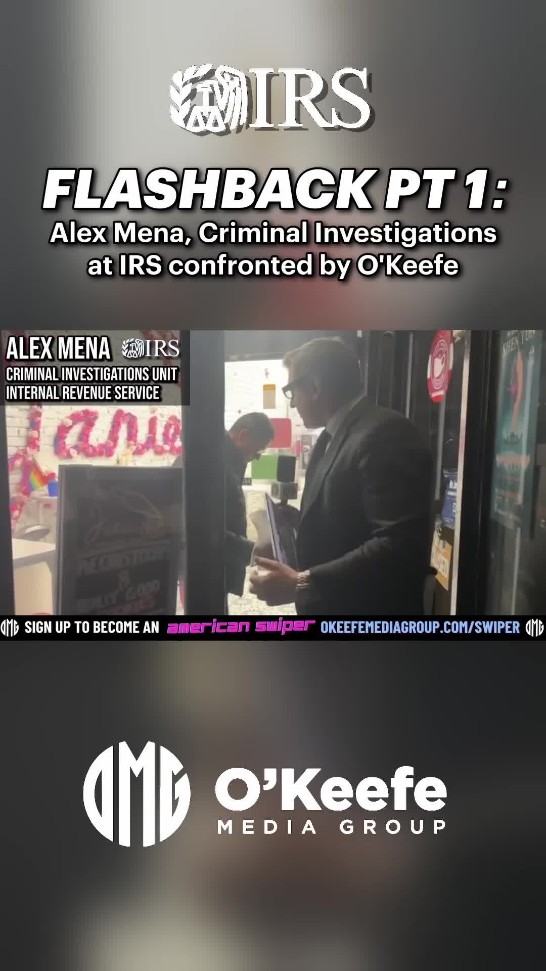 Shared post - Flashback to when James O'Keefe confronted IRS official ...