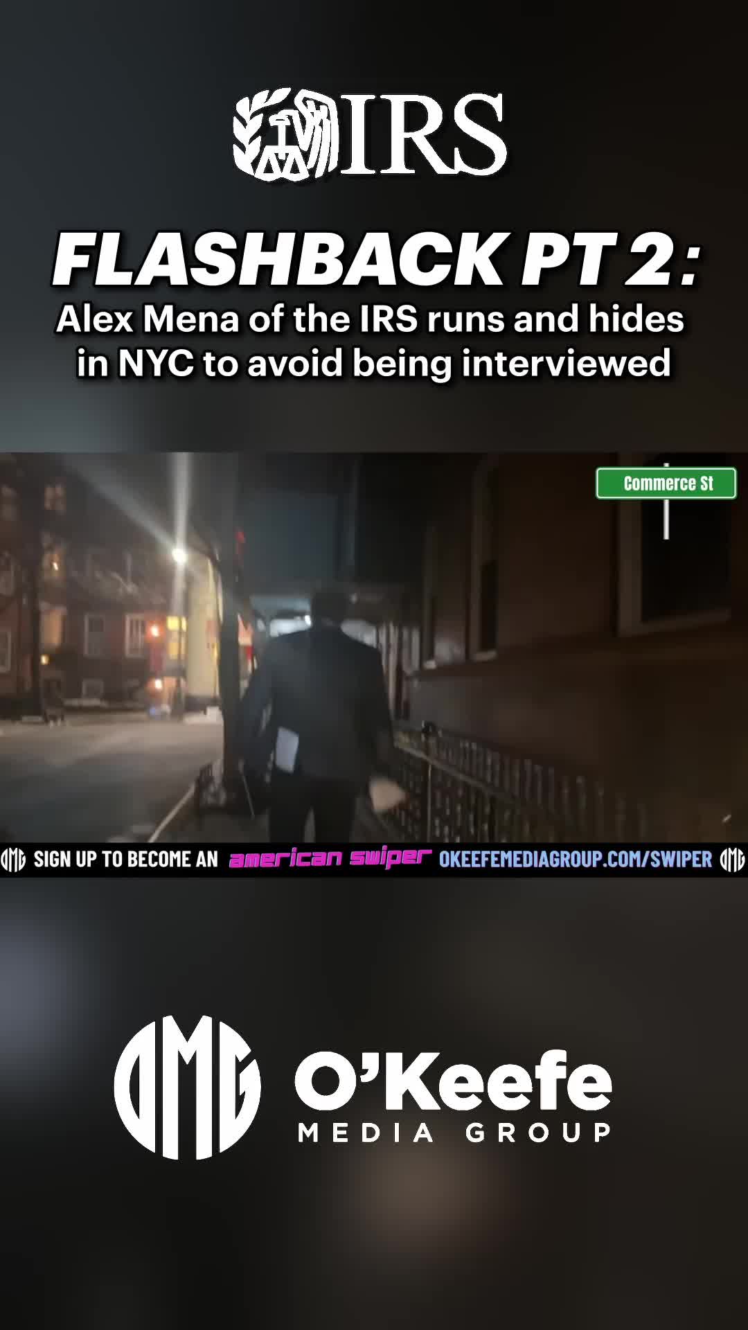 Shared post - Flashback to IRS official Alex Mena running and hiding in ...