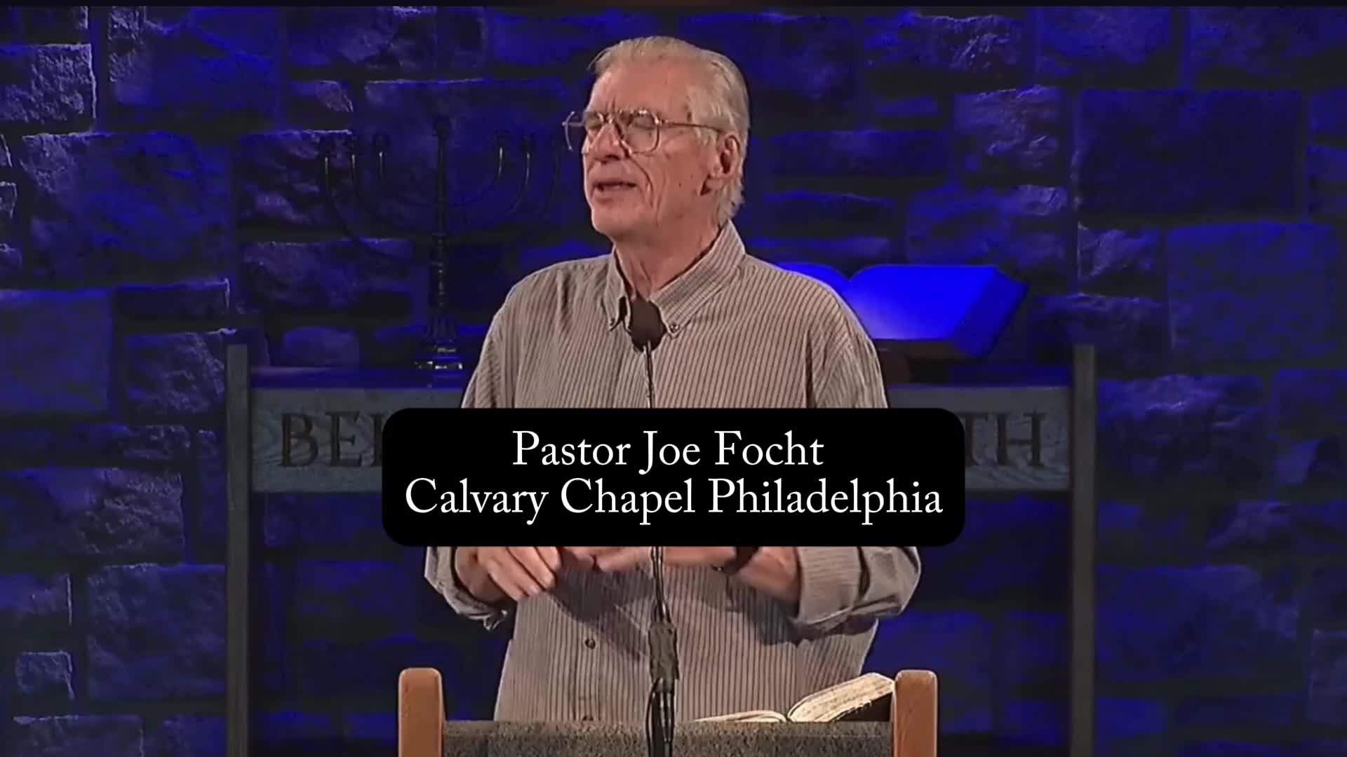 Shared post - Pastor Joe Focht Calvary Chapel Philadelphia It's Not ...