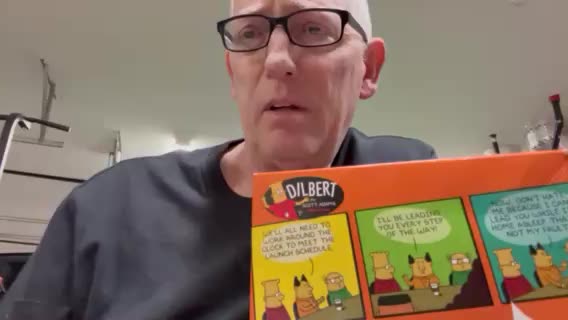 Shared post - My impression of a Dilbert calendar recipient