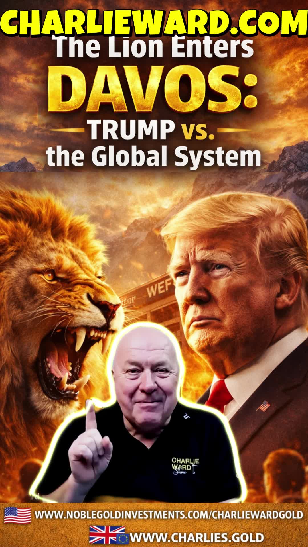 Shared post - THE LION ENTERS DAVOS: TRUMP VS THE GLOBAL SYSTEM #trump ...