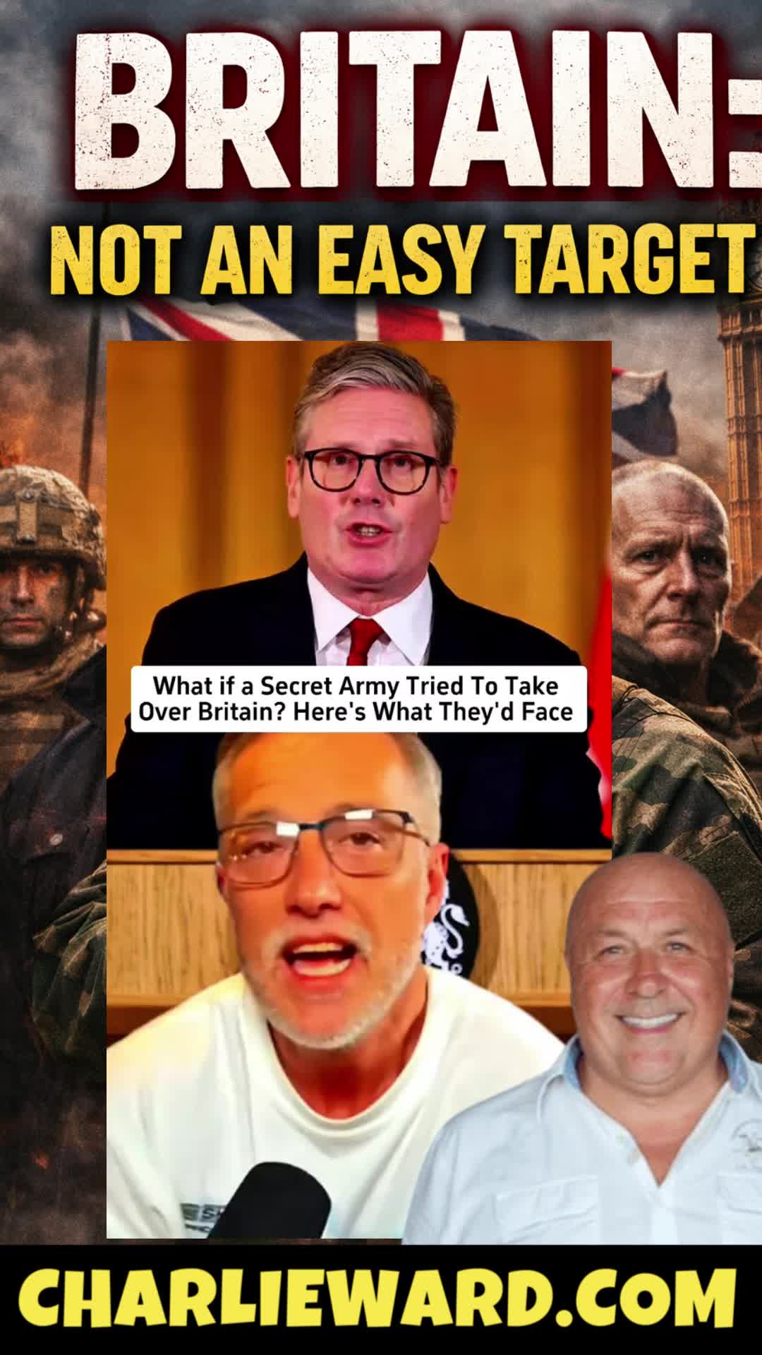 Shared post - BRITAIN NOT AN EASY TARGET. #uk #army #standup #backbone