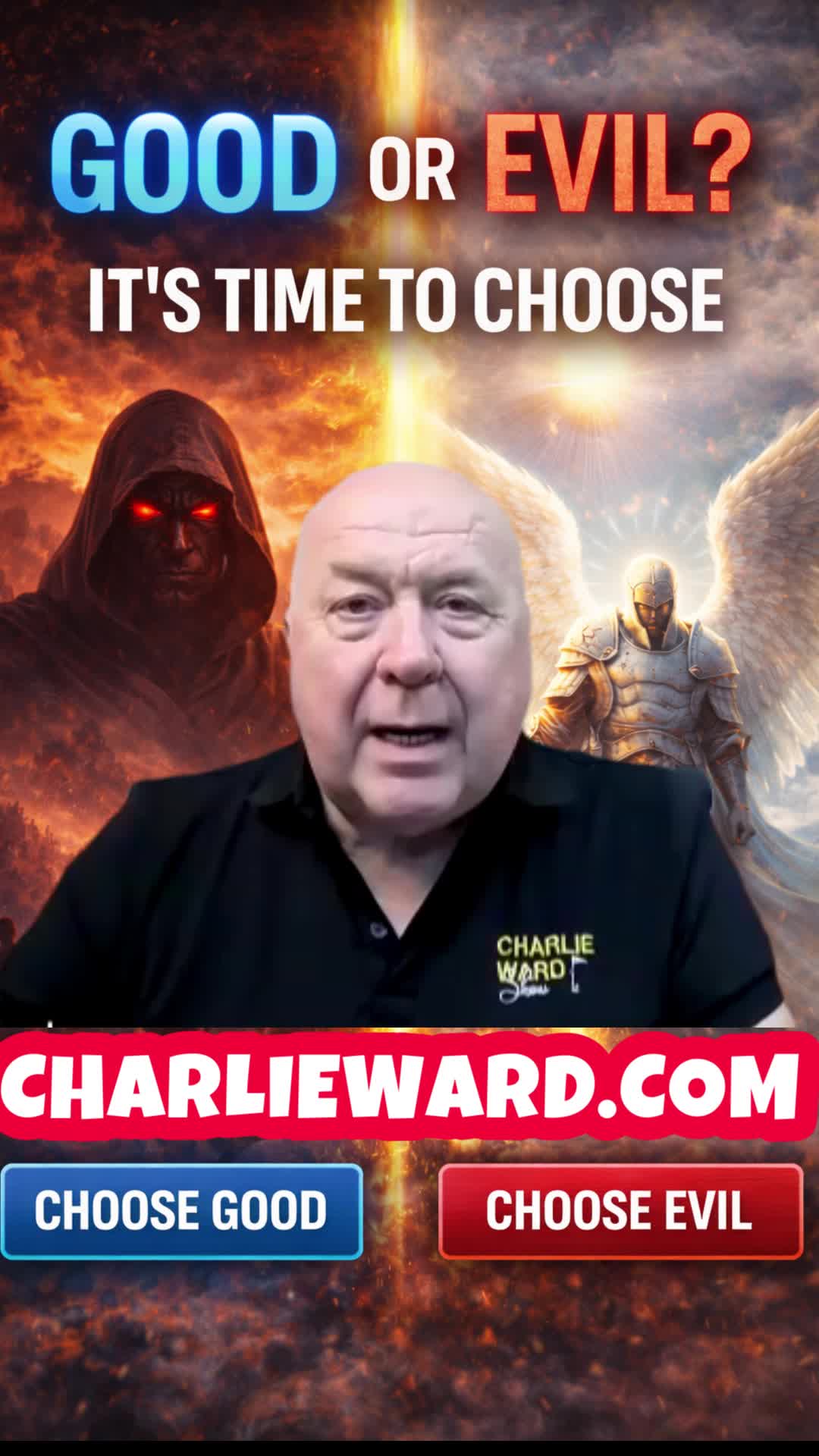 Shared post - GOOD OR EVIL? IT'S TIME TO CHOOSE. WITH CHARLIE WARD Join ...