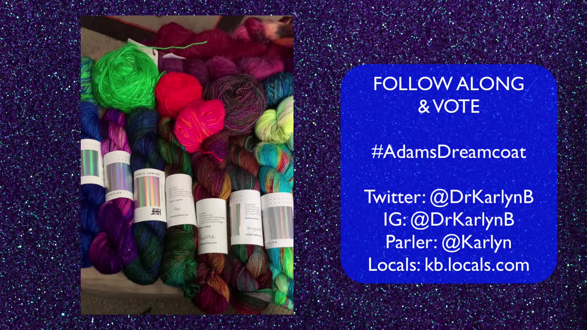 Shared post - Knitting Adam's Dreamcoat: Here is the color palette, and ...