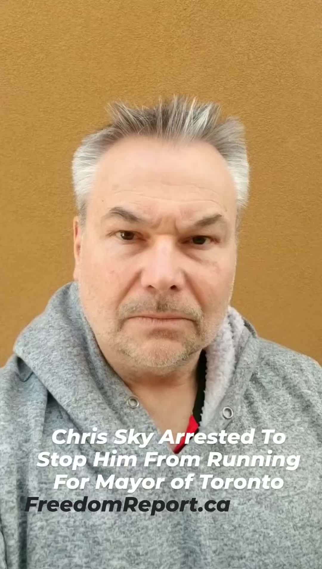 Shared post - Chris Sky arrested in Edmonton, AB Canada